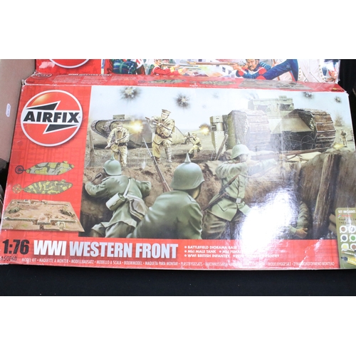 12 Boxed plastic models kits to include Airfix 1/72 A50174 The Battle ...