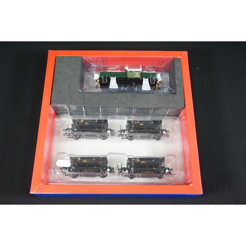 Boxed Heljan OO gauge 1420 Forest of Dean Ballast Train Pack Class 14 ...