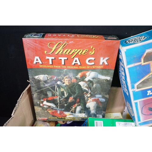 Collection of mixed toys and games to include boxed Timpo The Prairie ...