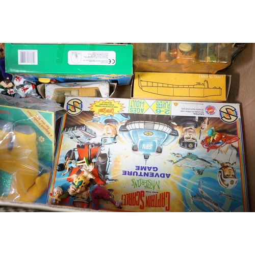 Collection of mixed toys and games to include boxed Timpo The Prairie ...