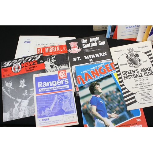 Football Programmes - Over 250 Scottish programmes from the 1960s ...
