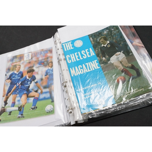 Football Programmes - Collection of Chelsea programmes from the 1950s ...
