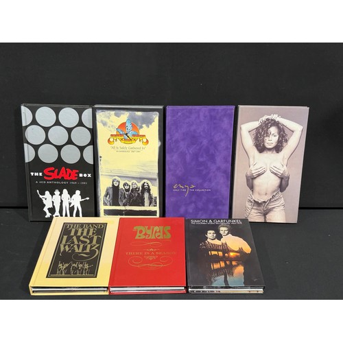 CDs - 7 box sets to include The Band (The Last Waltz), Simon ...