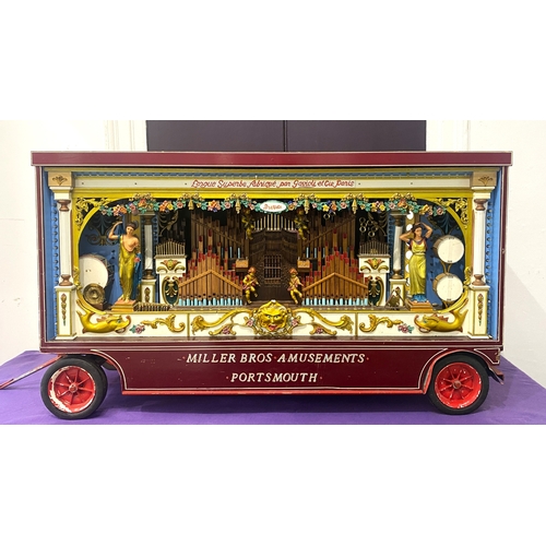 A travelling fairground organ model of Gavioli fair organ 'Brevete ...