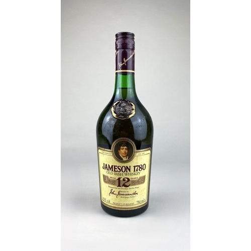 A bottle of Jameson 1780 Old Irish whiskey Special Reserve Matured for ...
