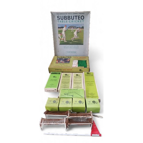 Subbuteo Table Cricket, Club Edition. The Replica Of Test & County ...