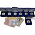 A US Mint President Kennedy Proof set comprising 900 silver Kennedy ...