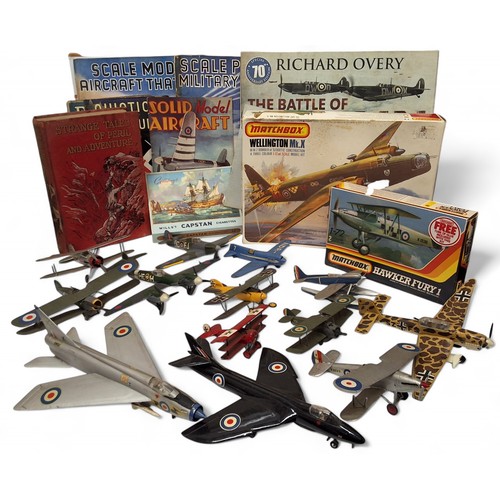 A Matchbox 1-72nd scale Wellington Mk. X, unbuilt, (appears complete ...