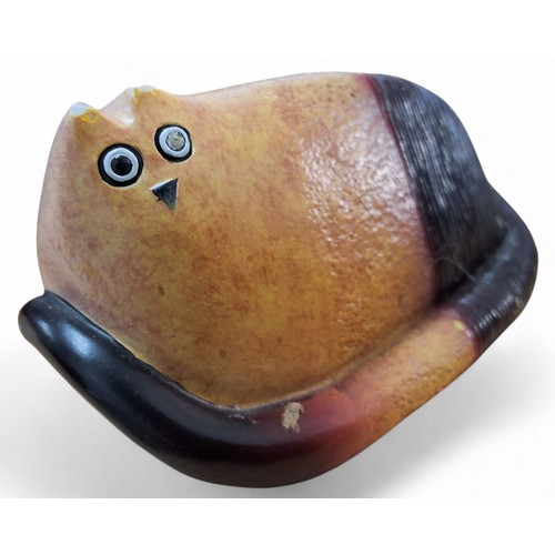 Govinder Nazran (1964-2008) a resin sculpture titled 'Dog Lover ...