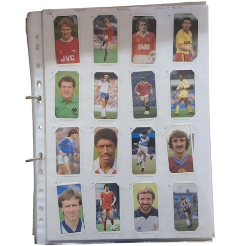 Football cigarette and collector cards -Wizard/Adventure/Rover ...