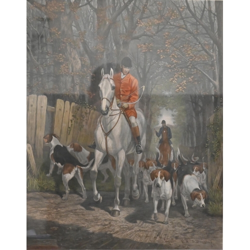 A pair of Ackermann engravings by Hester after Douglas - Morning going ...