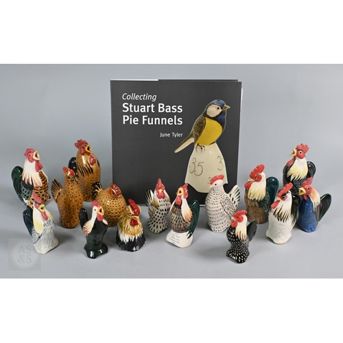 Stuart Bass - a selection of fifteen novelty 'chicken and rooster' pie ...