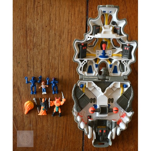 A Bluebird 'Mighty Max' Skull Mountain, to/w eighteen smaller toys from ...