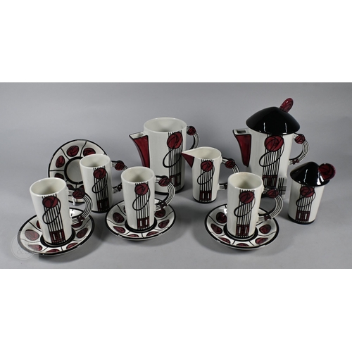 Lorna Bailey ceramics: Three various vases and a jug with brightly ...