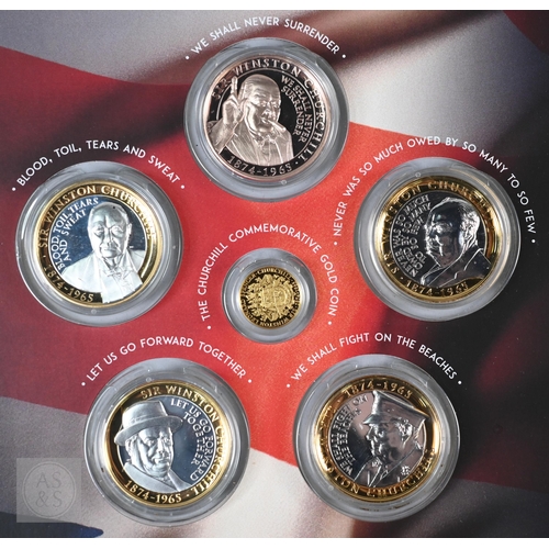 Winston Churchill 'Inspiration to a Nation' - 24ct The Churchill ...