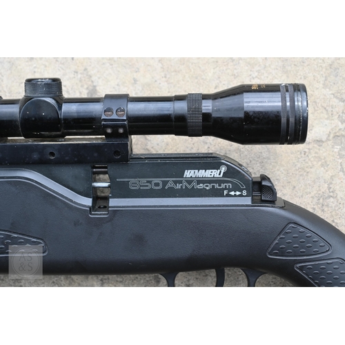 A Hammerli 850 Air Magnum .22 bolt-action air rifle with Nikko-Stirling ...