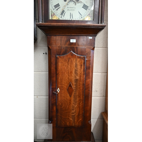 An early 19th century 'Bothamley, Boston' mahogany longcase clock, the ...