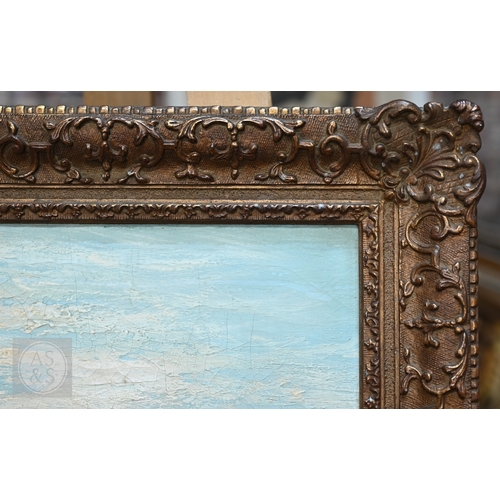 Sydney Eastlake - A coastal view with sand dunes, oil on canvas, signed ...