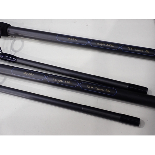 Two Shakespeare Odessa Carp Rods