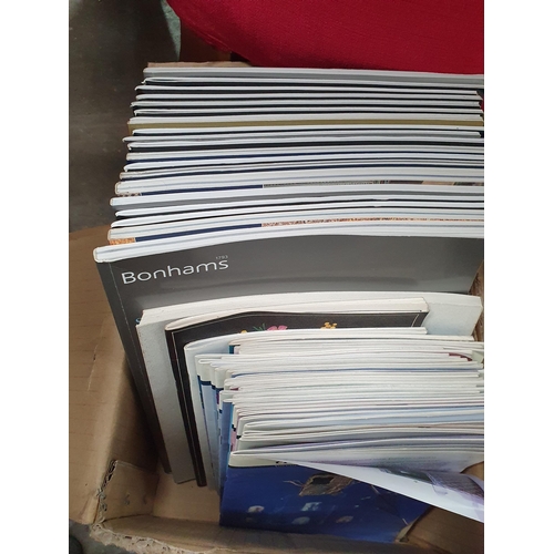 Four boxes of antique reference Books