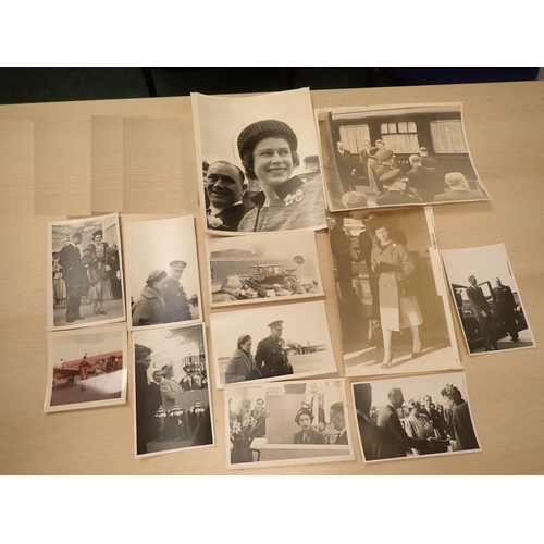A small collection of Photographs of various members of the Royal ...
