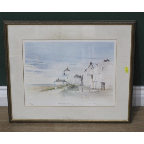 T. MORTIMER. Distant view of St Michael's Mount, signed, watercolour ...