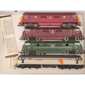 Four unboxed 00 gauge diesel Locomotives including Lima Class 47 ...