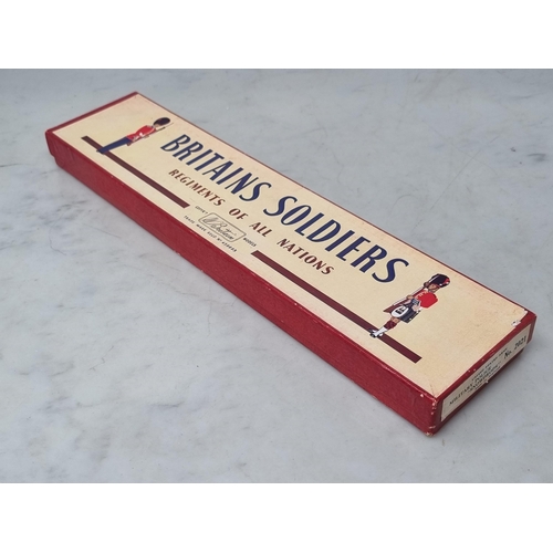 A boxed Britains No.2021 set of United States Military Police 'Snowdrops'