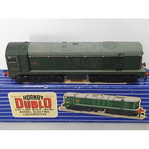 Three boxed Hornby Dublo 3-rail Locomotives including EDLT20 'Bristol ...