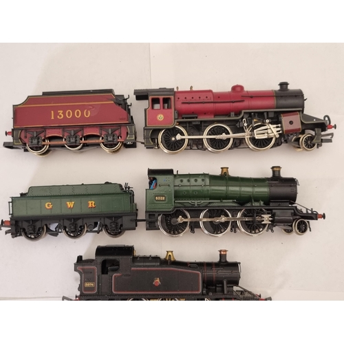 Five unboxed 00 gauge Locomotives including two Triang 0-6-0T, Lima 2-6 ...