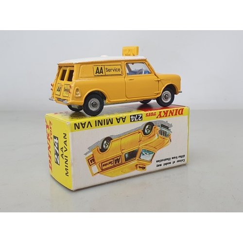 A boxed Dinky Toys No.274 AA Mini Van, M, box superb