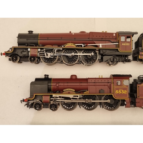 Three unboxed 00 gauge Locomotives including Bachmann A1 'Great Eastern ...