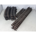 A box of G Gauge Track including Straights and Curves