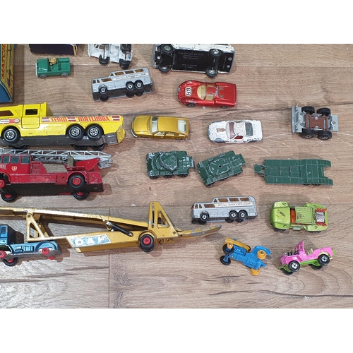 A boxed Matchbox Superkings K-3 Tractor and Tipping Trailer, a boxed K ...
