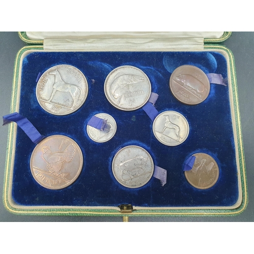 Ireland-Irish Free State 1928 Proof Set, Farthing-Half Crown, in ...