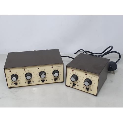 A Gaugemaster Series Q 4 track Controller and a Gaugemaster Series D 2 ...