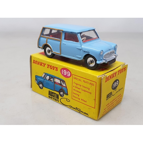 A boxed Dinky Toys No.199 Austin Seven Countryman, M, box superb
