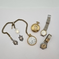Two modern Pocket Watches (Verity and Rotary), two Gentleman's ...