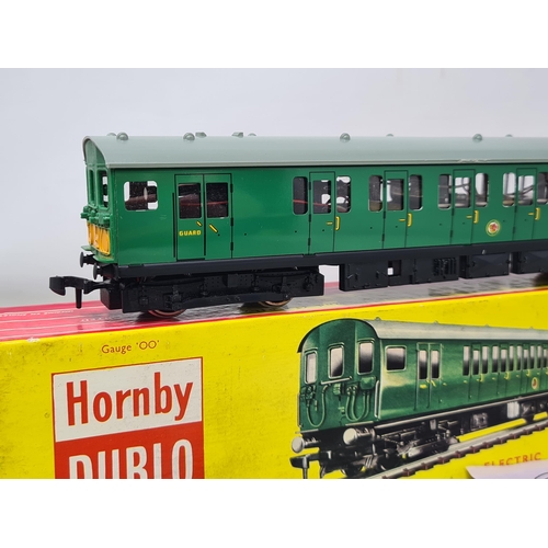 A boxed Hornby Dublo 2250 EMU, unused, outstanding example in mint ...