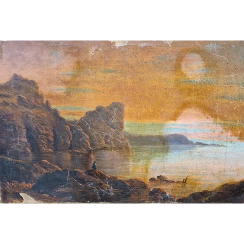 AFTER ALFRED STEVENS. King Alfred and his Mother, oil on canvas ...