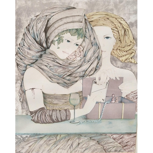 COLIN KENT.' Evening, Farmstead', signed, watercolour, 13 x 19 1/2 in ...