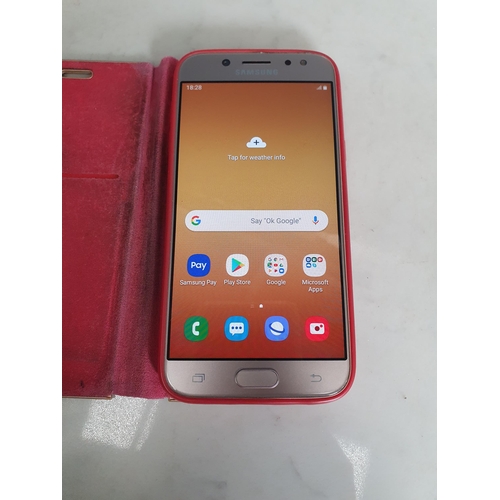 A Samsung Galaxy J5 mobile Smartphone