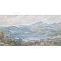 WYNDHAM LLOYD. Nantgwynant Valley, oil on canvas, 18 x 33 in ...