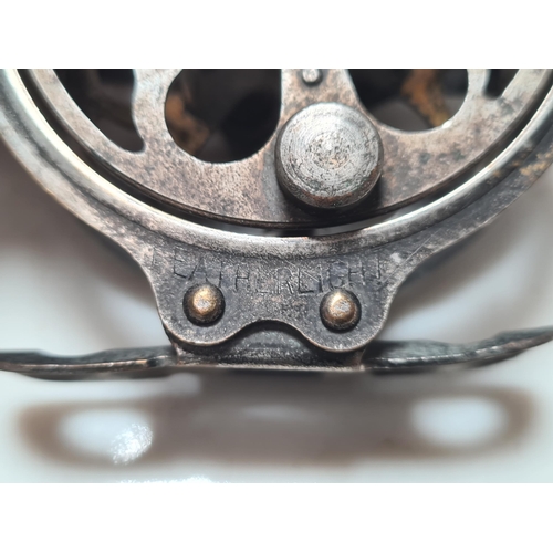 A Hardy Uniqua Fly Reel 3 3/8in, a Hardy 'The Hardex Reel' No 11-Mk1, A ...