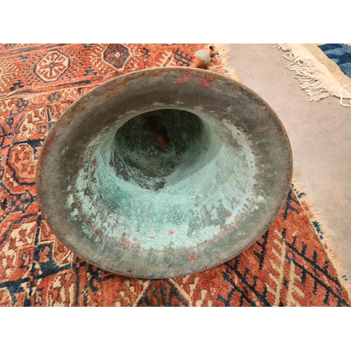 An Air Ministry RAF Scramble Bell inscribed 'A.M. 1939' below a coronet ...