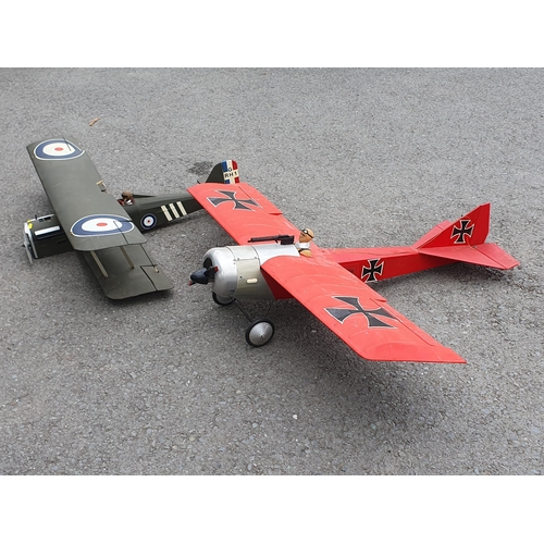 A petrol driven radio controlled Model of an SE5 Aircraft (lacking ...