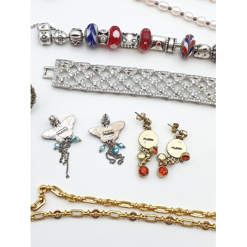 A collection of Costume Jewellery including pieces by Monet, Pilgrim ...