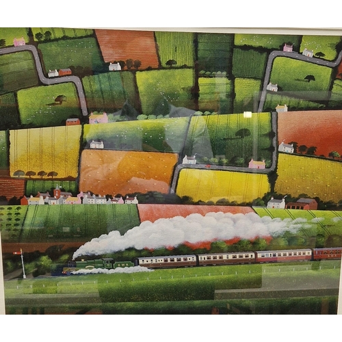 PETER SHEARD. 'First Class', colour print, numbered 18/195 and pencil ...