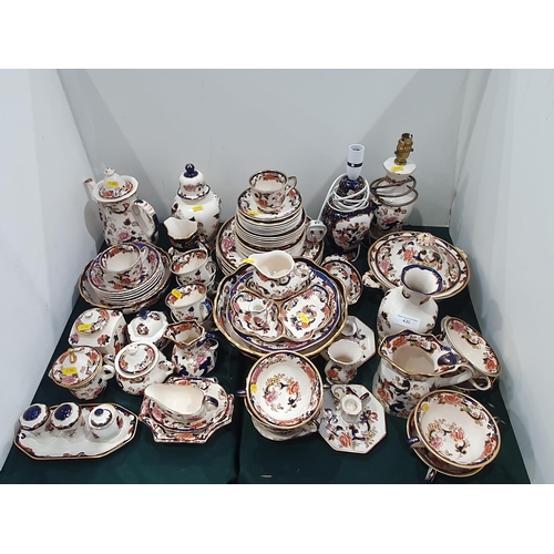 A large quantity of Masons Ironstone 'Mandalay' pattern china including ...