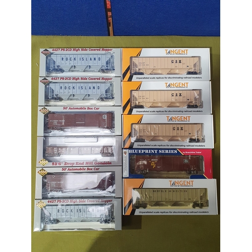 Eleven boxed Tangent Scale Models, Branchline Trains and Proto 2000 ...